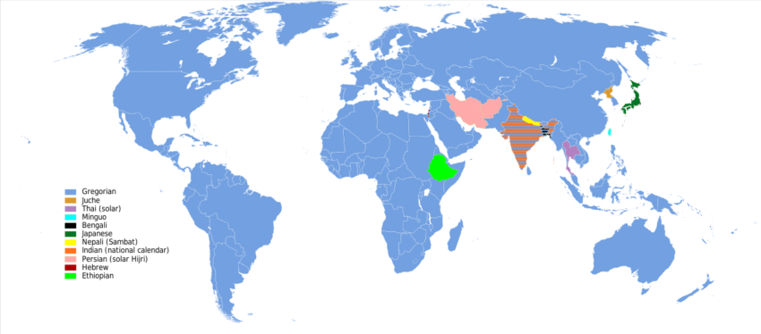 The different calendars used around the world - Cosmundus